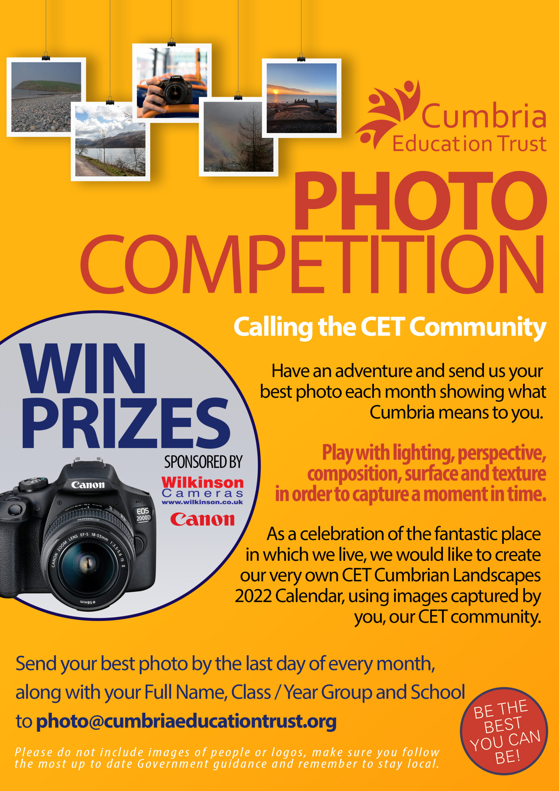 CET Photography Competition Winners – Yewdale Primary School